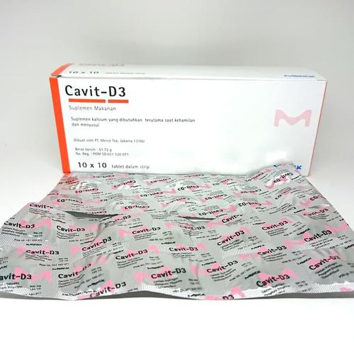 Jual Cavit D3 Merck ( kalsium D3) 10 tablet - Kota Bogor - Farma Online ...