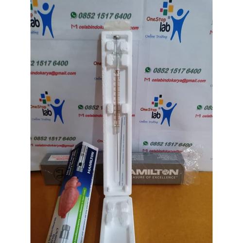 Jual HAMILTON 80300 Microliter Syringe 10 uL Cemented needle point ...