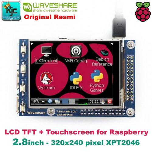 Jual LCD WAVESHARE 2.8" 2.8 inch (A) TFT LCD Touchscreen Raspberry Pi ...