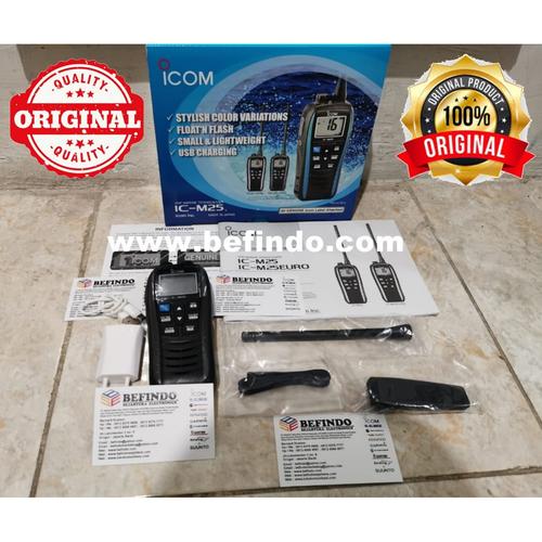 Jual HT ICOM M25 VHF Marine, Original, Garansi Resmi - Jakarta Barat ...
