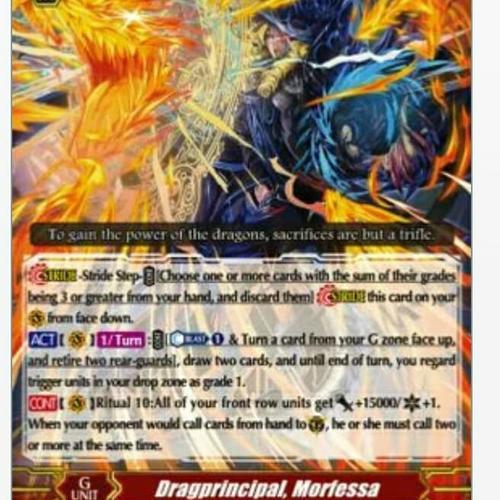 Jual Kartu Cardfight Vanguard / Dragprinciple Morfessa 2 ENG - Kab ...