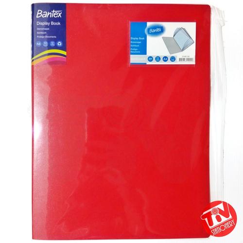 Jual Display Book / Clear Holder BANTEX A4 10 Pockets - Biru - Kab ...
