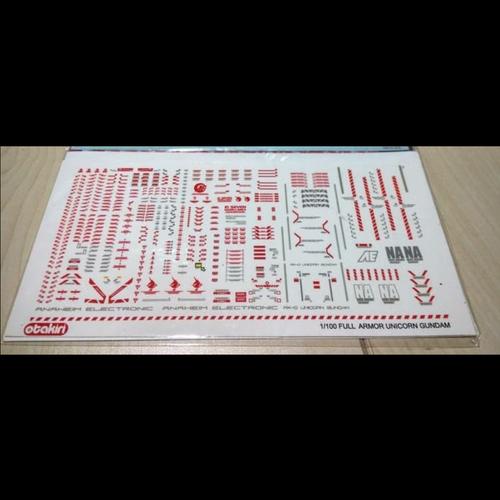 Jual [OTAKIRI] Decal MG Full Armor Unicorn ver. Ka - Jakarta Pusat ...