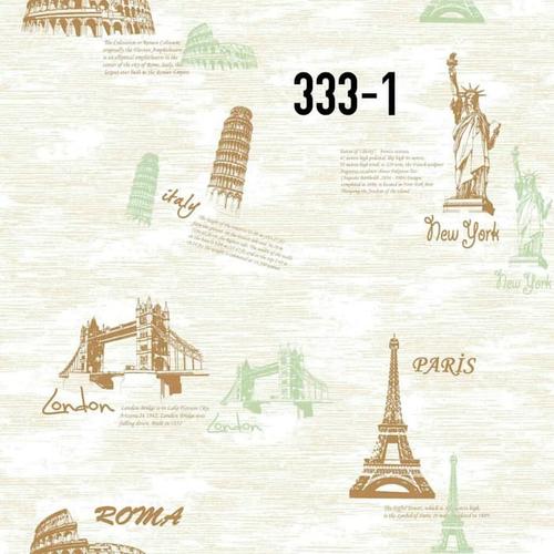 Jual Wallpaper Dinding Motif Landmark Dunia Christa - Kota Bekasi ...
