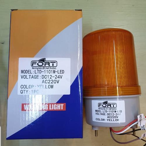 Jual Warning light rotary lamp LED 4inch Fort LTD1101MLED 220V 12V 24V ...