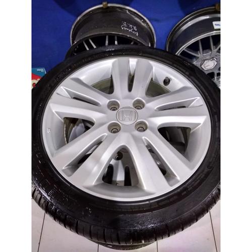 Jual Velg Original Jazz RS R16 Pcd 4X100 Plus ban Forceum 90% - Jakarta ...