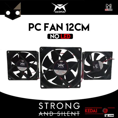 Jual Fan Casing PC 12cm no LED Black Hitam Polos 12 cm Kipas Case ...