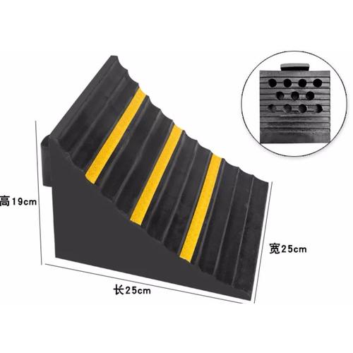 Jual Rubber Wheel Chock Besar Mobil Container Penahan Roda Medium Mobil ...