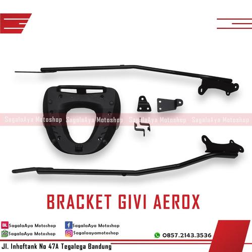 Jual Bracket Box motor yamaha aerox 155 SRV original Givi - Kota ...