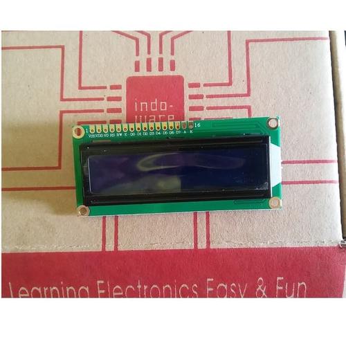 Jual LCD 16X2 LCD 1602 LCD MODULE WHITE BLUE LCD BIRU FOR ARDUINO ...