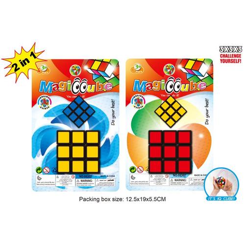 Promo RUBIK 3x3 MAGIC CUBE 2 in 1 | Harga Murah | 55302 - Jakarta Barat - EAZYTOYS | Tokopedia