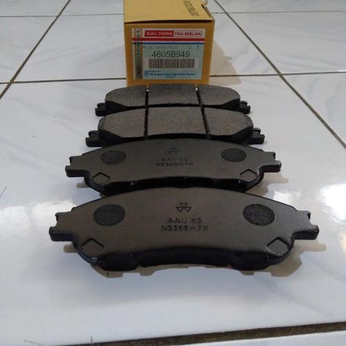 Jual brake pad kampas rem depan mitsubishi xpander new grand livina ori ...