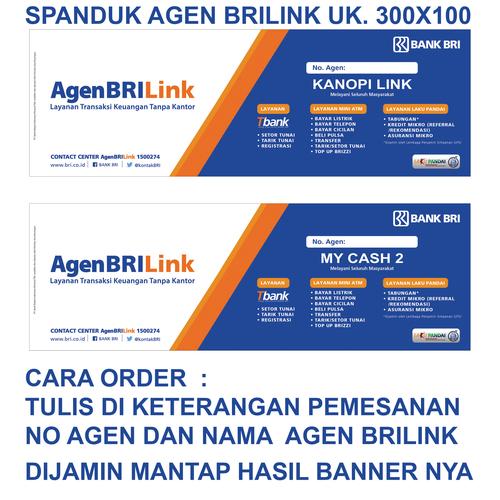 Jual Spanduk Agen BRILINK ukuran 300x100 cm - Kota Tangerang - ADIOS ...