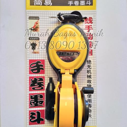 Jual Sipatan Tinta / Chalk Line / Benang Sipat Tukang 15 Meter TAJIMA ...
