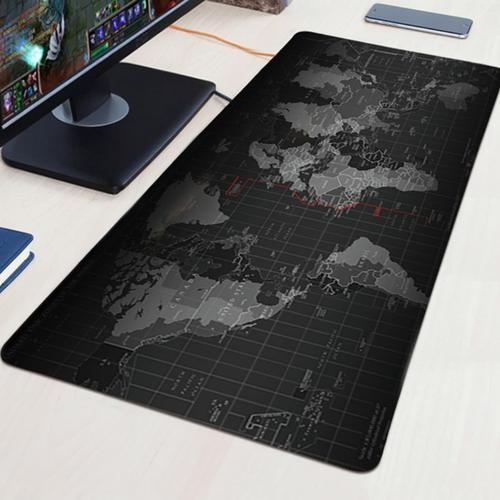 Jual gaming mouse pad besar 300 x 250 mm motif peta dunia desk mat 30 x ...