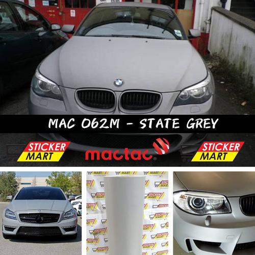 Jual Stiker Vinyl motor mobil dekorasi MACTAC EUROPE warna Slate Grey ...