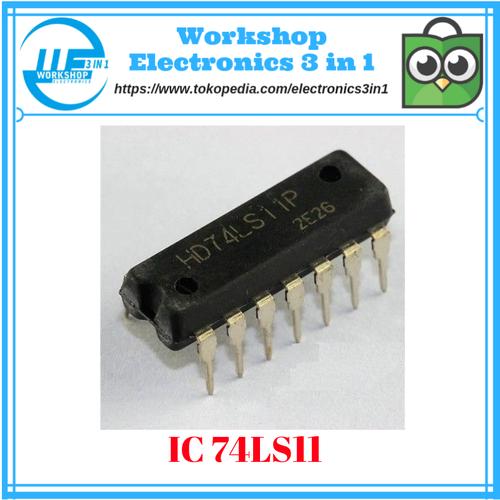 Jual 74LS11-3 Input AND GATE - Kota Blitar - Electronics 3 in 1 | Tokopedia