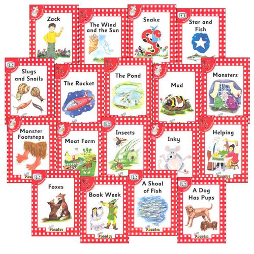 Jual Jolly Phonics Readers, Complete Set Red Level (pack of 18 ...