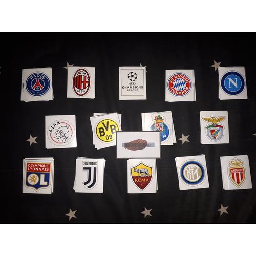 Jual Stiker Logo Satuan Tim UCL bahan Vinyl // UCL Club Logo Vinyl ...