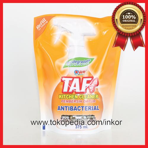 Jual [GOJEK/GRAB] YURI TAF SPRAY KITCHEN CLEANER PEMBERSIH DAPUR 375ML ...