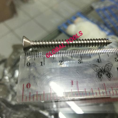 Jual Sekrup ss 8 x 2 FAB 8x2 stainless steel flat head skrup ss 8 x 2 ...