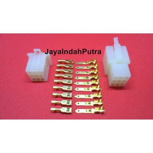 Jual Satu set soket kaki 9 mini beserta skun/ socket connector 9 pin ...