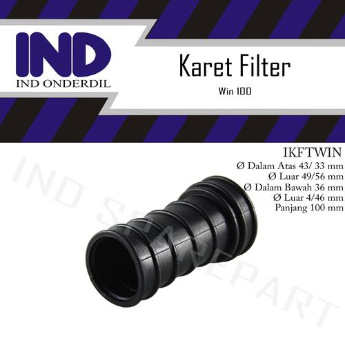 Jual Karet Filter Join Saringan Udara Karburator-Karbu Honda Win 100 ...