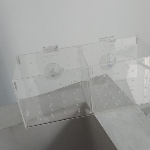 Jual box tempat karantina ikan di aquarium plus tutup dan sekat - Kab ...