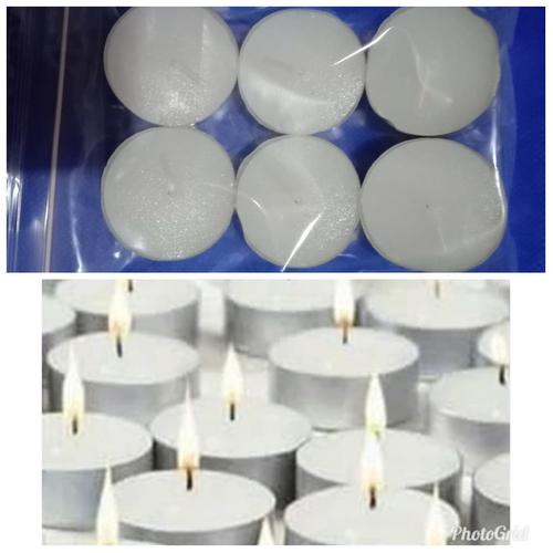 Jual Lilin/Tealight Candle warna Putih tahan 4 jam - Kab. Bandung ...