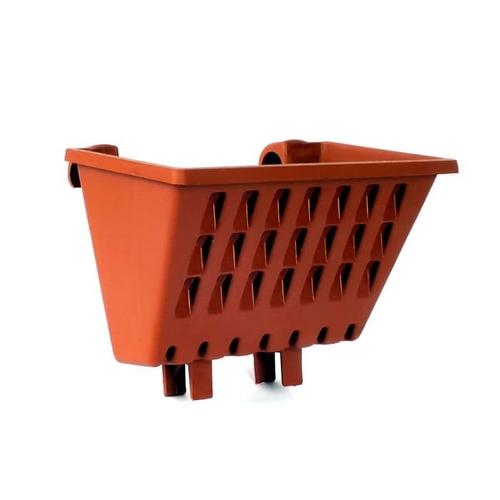 Promo pot tanaman merambat plastik gantung tempel argo merah bata 22cm ...