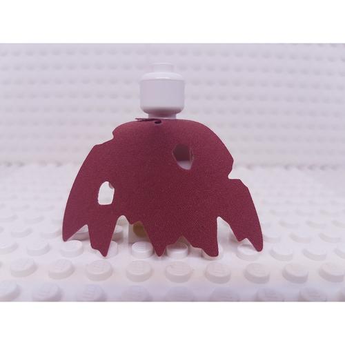 Jual Lego Minifigure Aksesoris dark red cape cloth holes and tattered ...