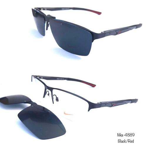 Jual paket lensa progressive progresif kacamata Nike clip on 4889 ...