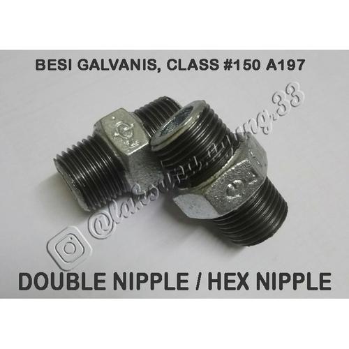 Jual DOUBLE NEPPLE / HEX NIPPLE 3/4" GALVANIS - Jakarta Barat - LAKSANA ...