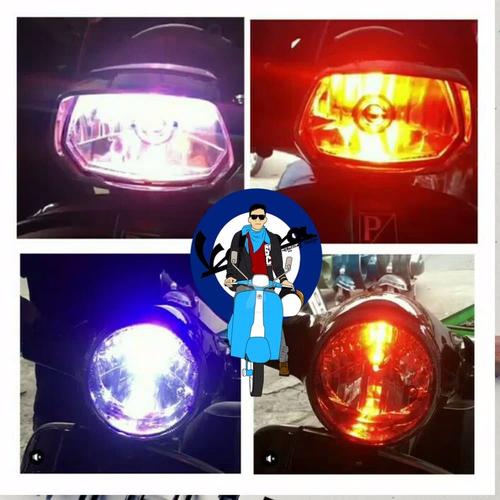Jual aksesoris vespa matic lampu utama LED dengan LDR - Jakarta Selatan ...