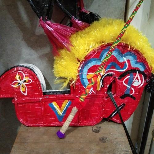 Jual Satu Set Jaran Kepang+Pecut - Mainan Tradisional Jawa - Panjang ...