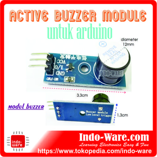 Jual Active Buzzer Module untuk Arduino - Kota Semarang - inverter ...
