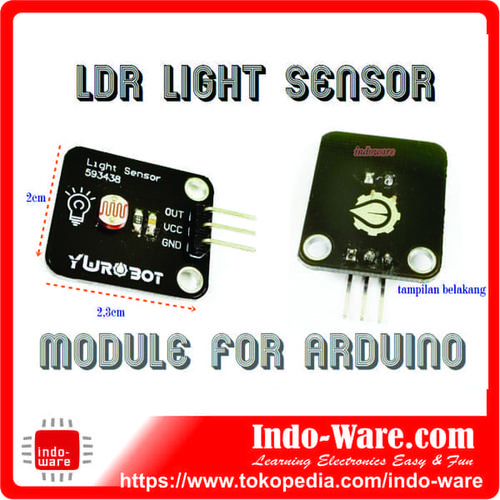 Jual LDR Light Sensor Module for Arduino - Kota Semarang - inverter ...