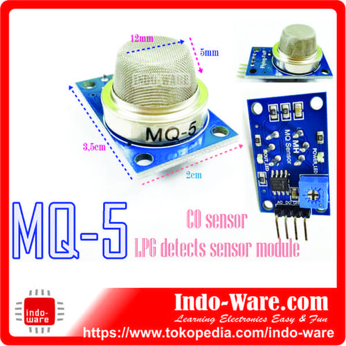Jual MQ5 MQ-5 CO sensor LPG detects sensor module - Kota Semarang ...