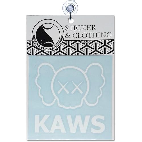 Jual Stiker KAWS Logo tipe 3 Cutting Sticker Mobil Motor Putih 8cm ...