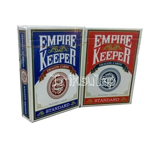 Jual Kartu Remi Import Empire Keeper Marking Deck - Merah - Jakarta ...