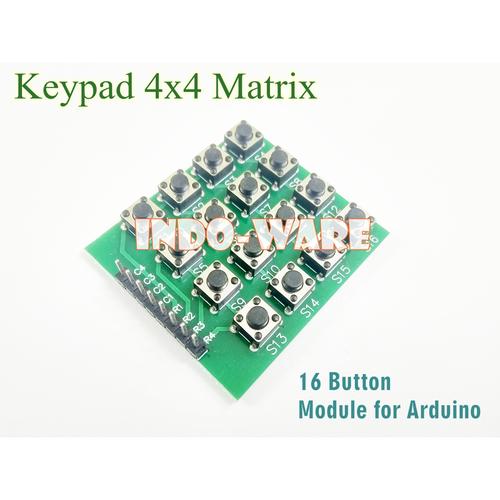 Jual Keypad 4x4 Matrix 16 Button Module for Arduino - Kota Semarang ...