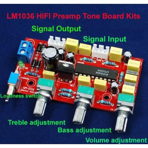 Jual MTC-07C LM1036 High Class Tone Control DIY (Beium Disolder) - Kota ...