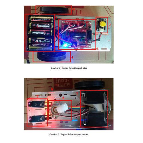 Jual Robot pengikut garis arduino dua servo 360 derajat dan dua sensor ...