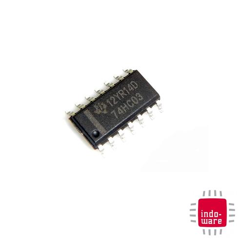 Jual 74HC03 74HC03D SN74HC03DR SOP16 smd Quad 2-input NAND gate - Kota ...