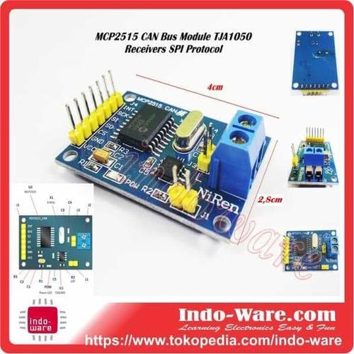 Jual MCP2515 CAN Bus Module TJA1050 Receivers SPI Protocol mcp2515 ...