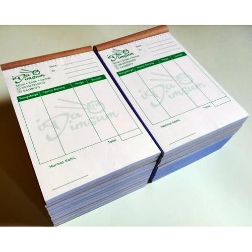 Jual CETAK NOTA / BON / KWITANSI / FAKTUR 2 RANGKAP - Kota Bandung ...