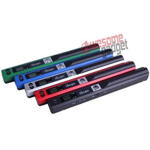 Jual iScan Handheld Mobile Portable Scanner 900 DPI LCD Display A4 JPG ...