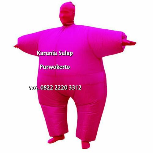 Jual KOSTUM BALON UNGU BADUT BAJU PAKAIAN ANGIN TIUP INFLATABLE PURPLE ...
