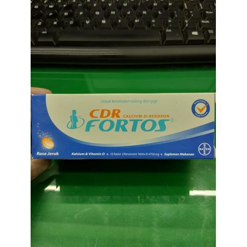 Jual CDR FORTOS ISI 10 TABLET EFFERVESCENT - Kota Semarang - GROSIR ...