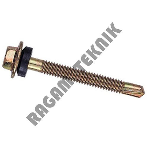 Jual Baut Roofing 12 x 70 7 cm Screw Ruping Baja Ringan Karet Skrup ...